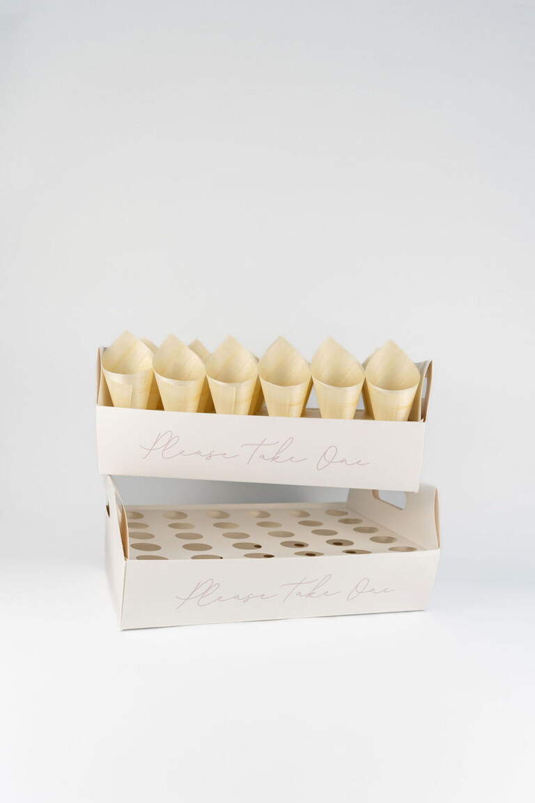 Confetti Cone Holder - Bowerbird Bride