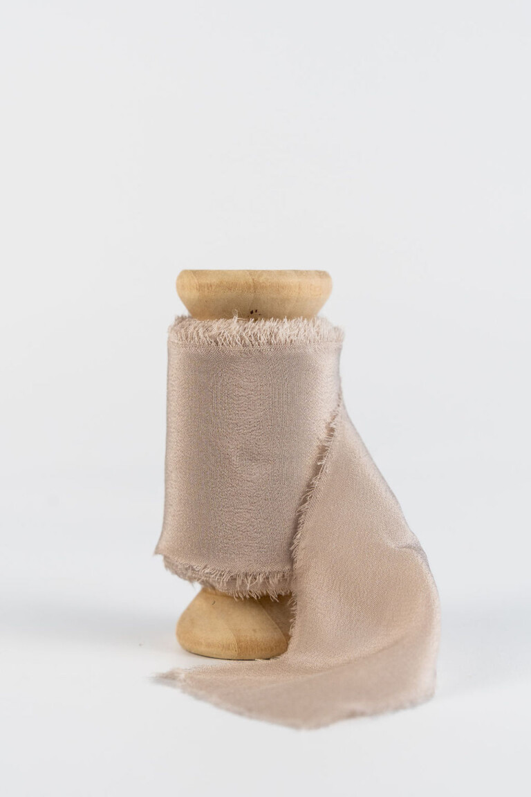 100% Silk Ribbon Stone - Bowerbird Bride